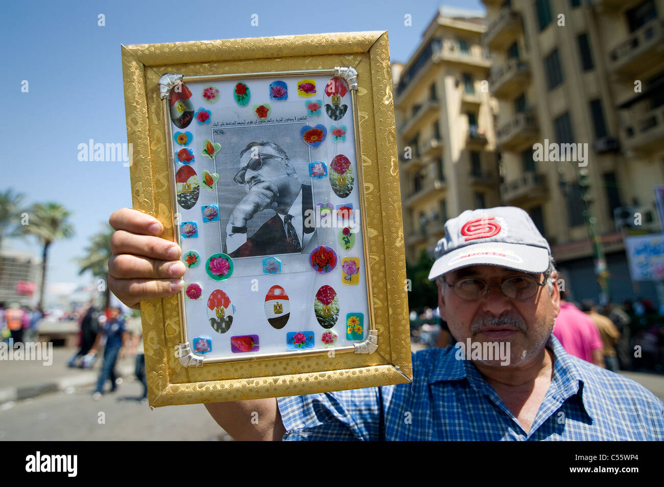 Gamal abdel nasser flag hi-res stock photography and images - Alamy
