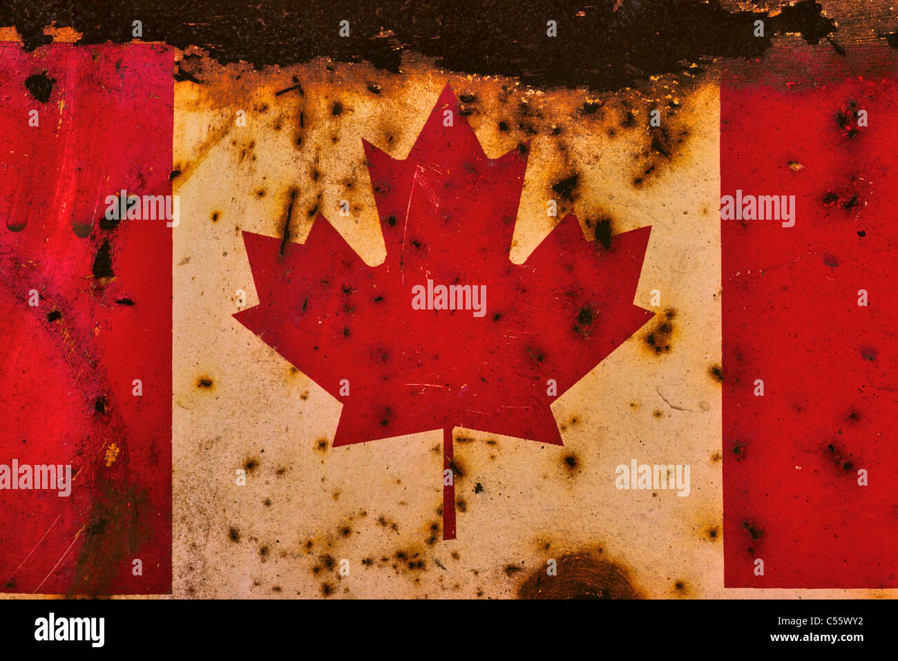 Canada flag mailbox hi-res stock photography and images - Alamy
