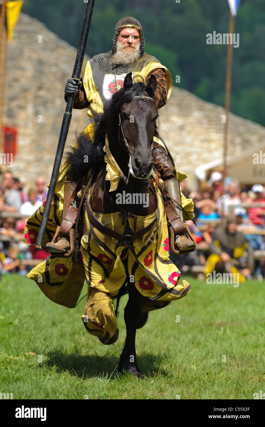 Rider With Armor And Horse High Resolution Stock Photography and Images ...