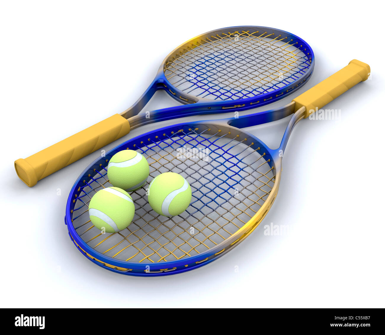 Tennis raquet balls hi-res stock photography and images - Alamy
