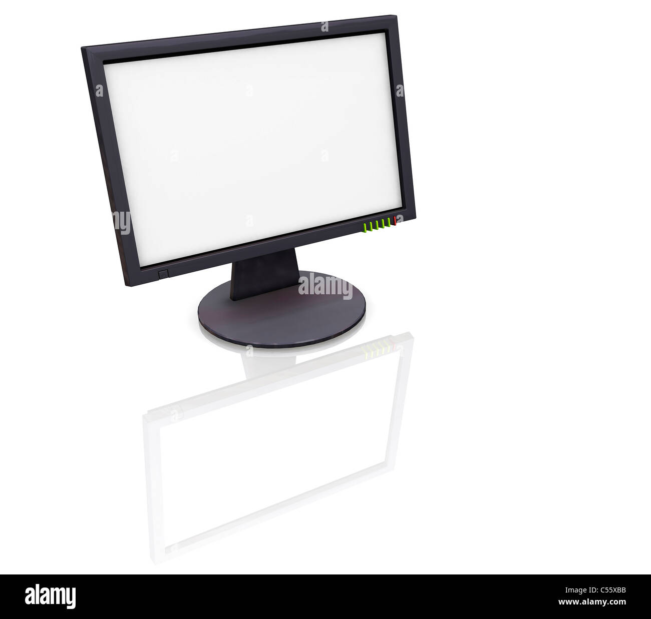 3D render of a TFT screen Stock Photo - Alamy