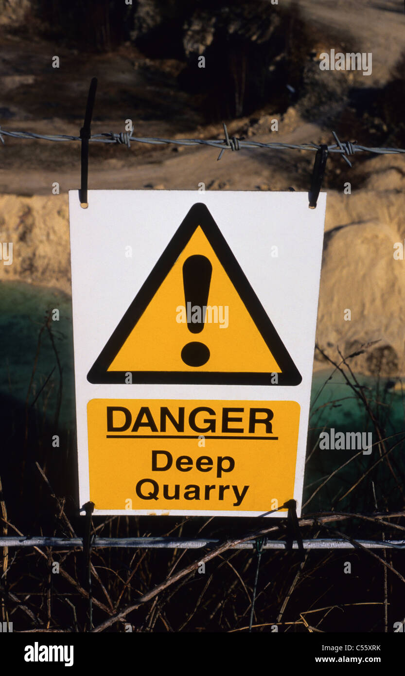 High Visibility Warning Sign Stock Photos & High Visibility Warning ...