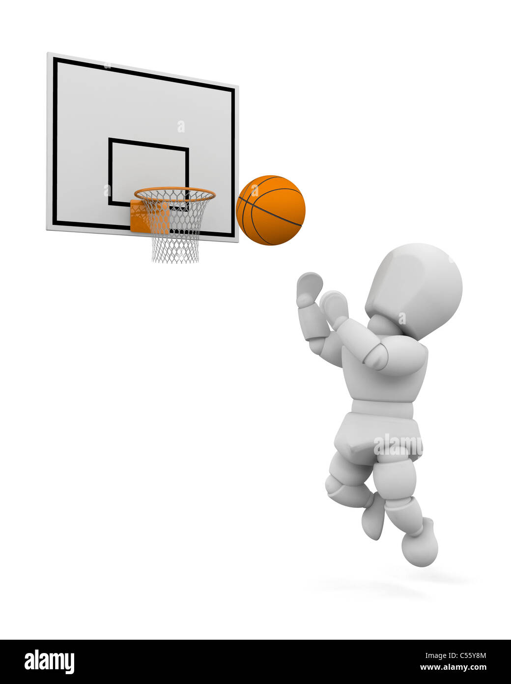 Someone playing basketball hi-res stock photography and images - Alamy