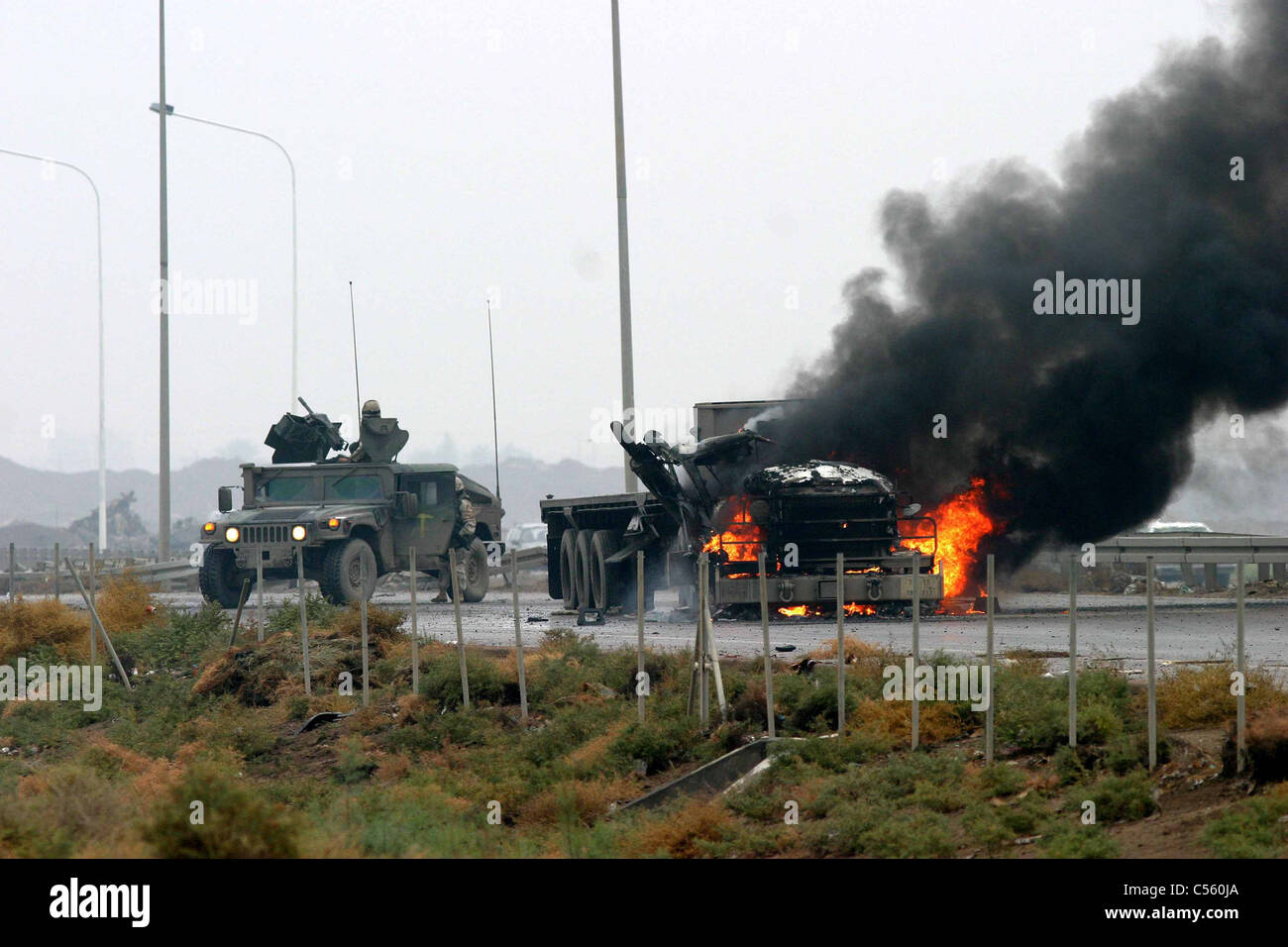 Military vehicles iraq hi-res stock photography and images - Alamy