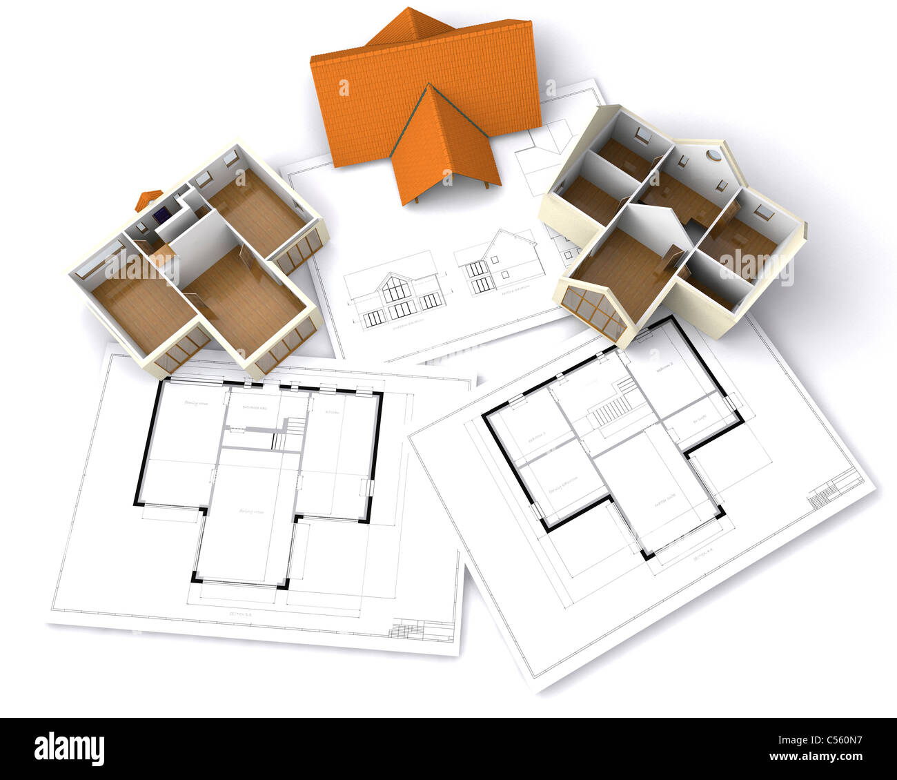 Floor plans hi-res stock photography and images - Alamy