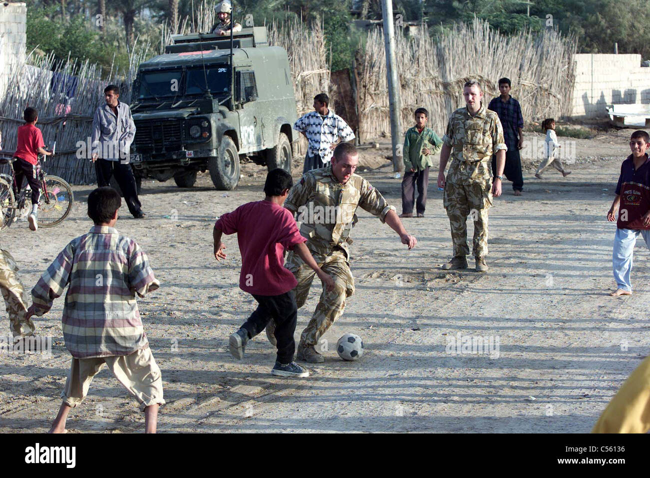 The British Army in Iraq Stock Photo - Alamy