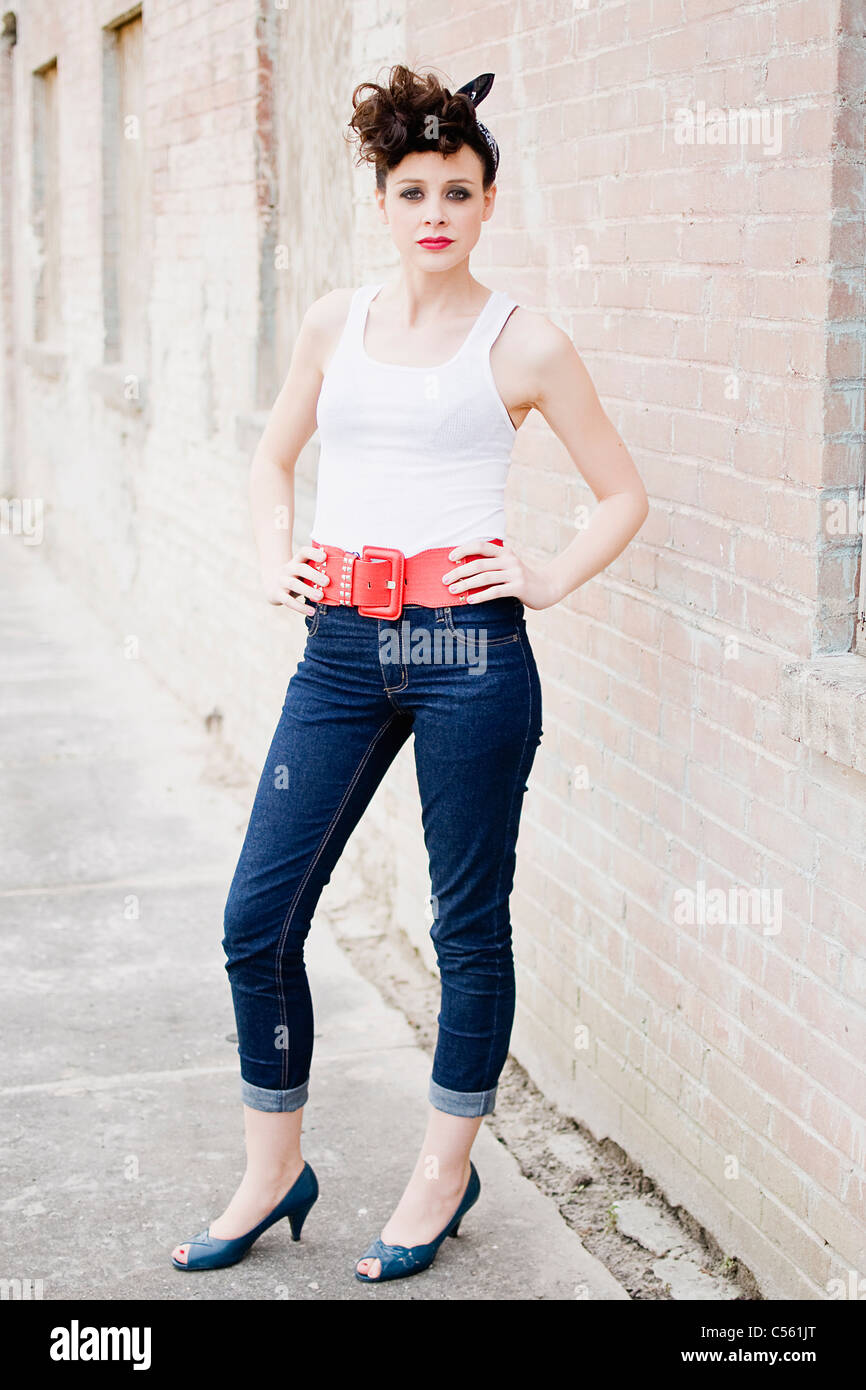 Akimbo arms akimbo ethnicity hi-res stock photography and images - Alamy