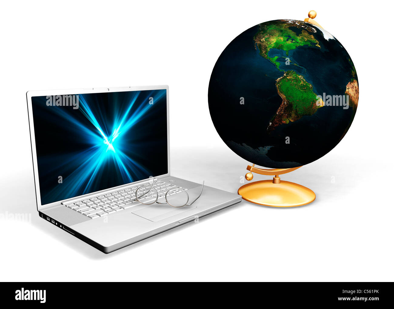 Conceptual 3D image depicting knowledge Stock Photo - Alamy