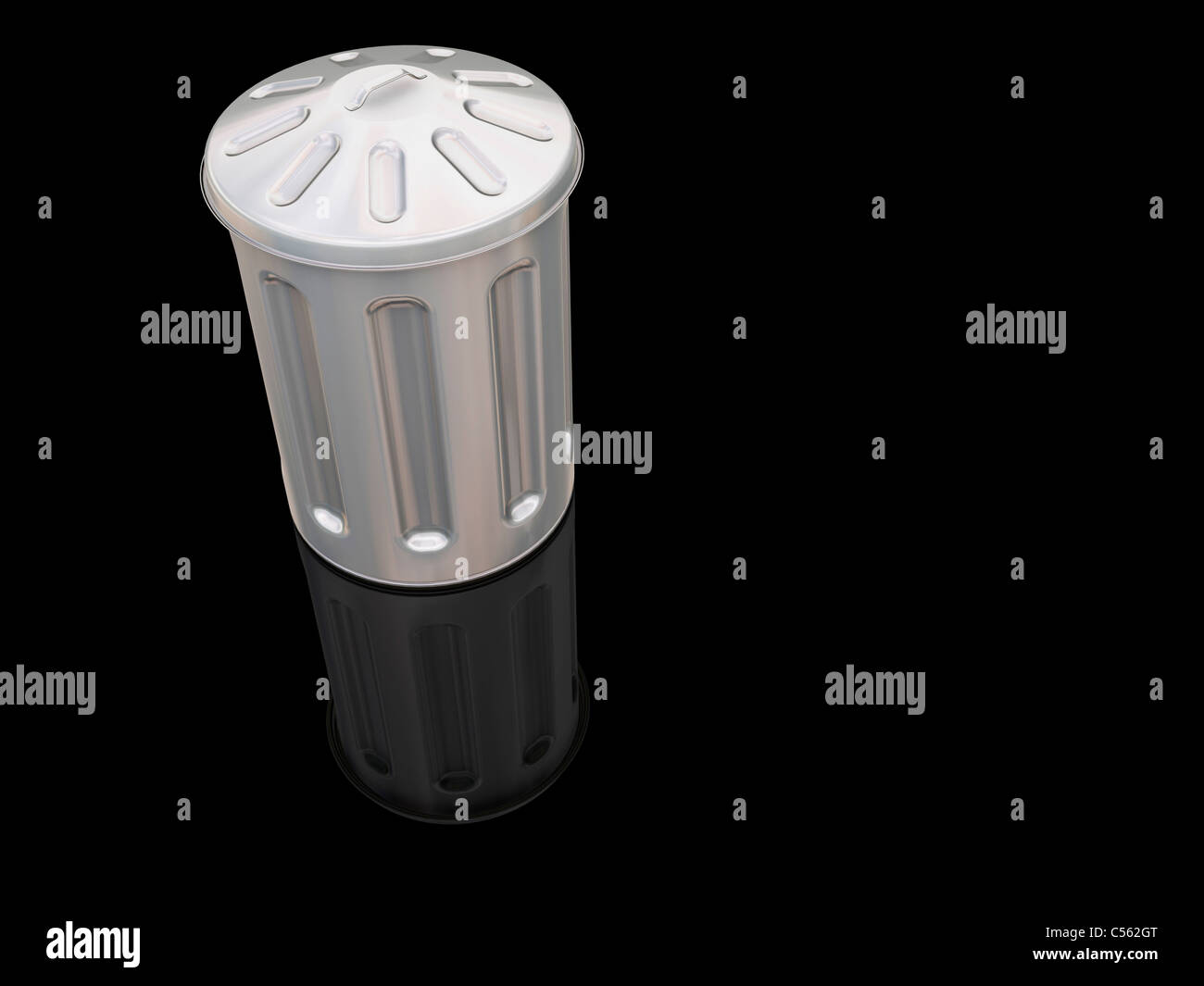 3D render of a trash can Stock Photo - Alamy