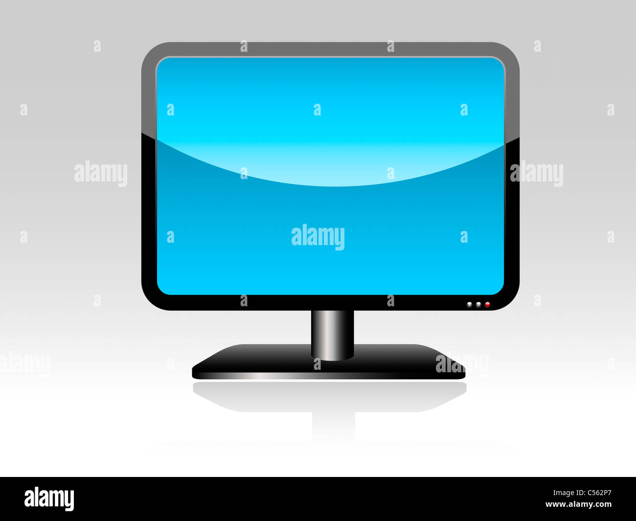 Generic LCD Television Stock Photo - Alamy