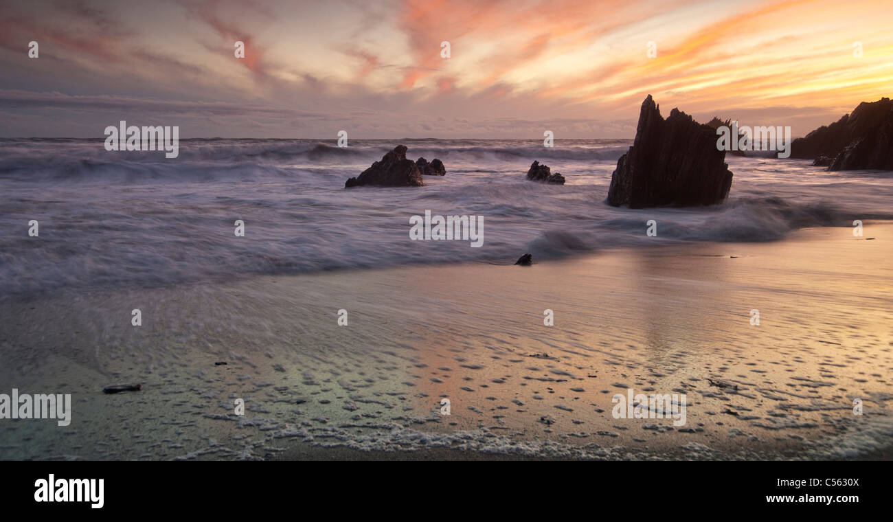 Westcombe beach hi-res stock photography and images - Alamy