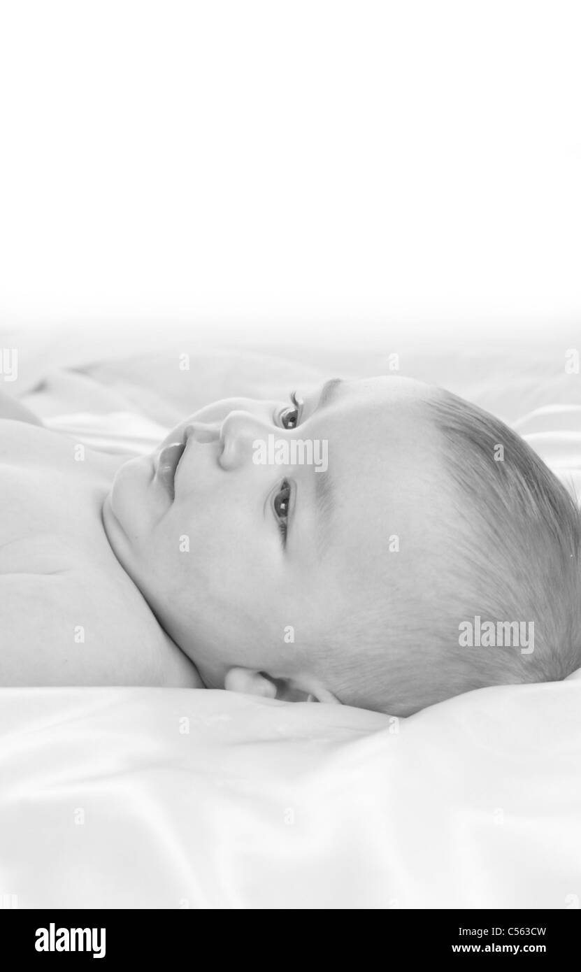 Close up shot of cute baby boy Stock Photo - Alamy