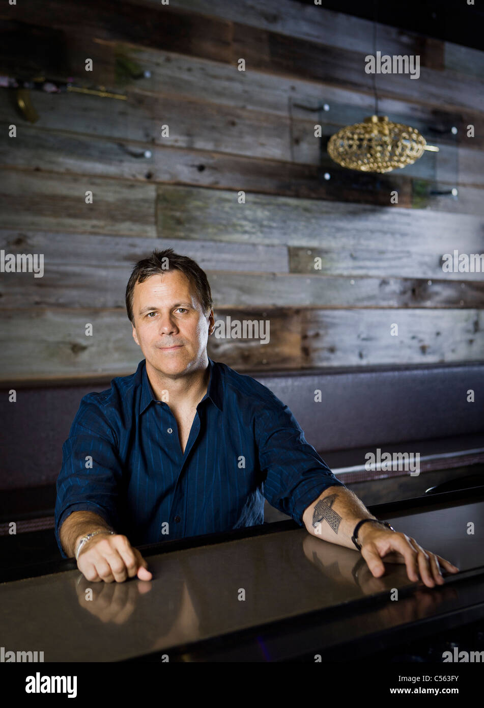 Film critic and columnist Richard Roeper in Chicago Stock Photo - Alamy