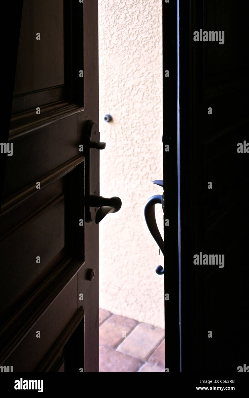 Ajar latch hi-res stock photography and images - Alamy