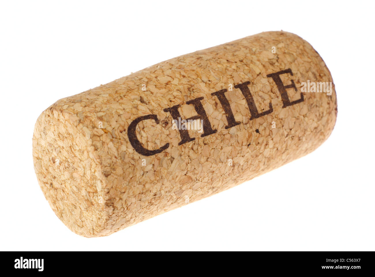 Old wine cork isolated Cut Out Stock Images & Pictures - Alamy