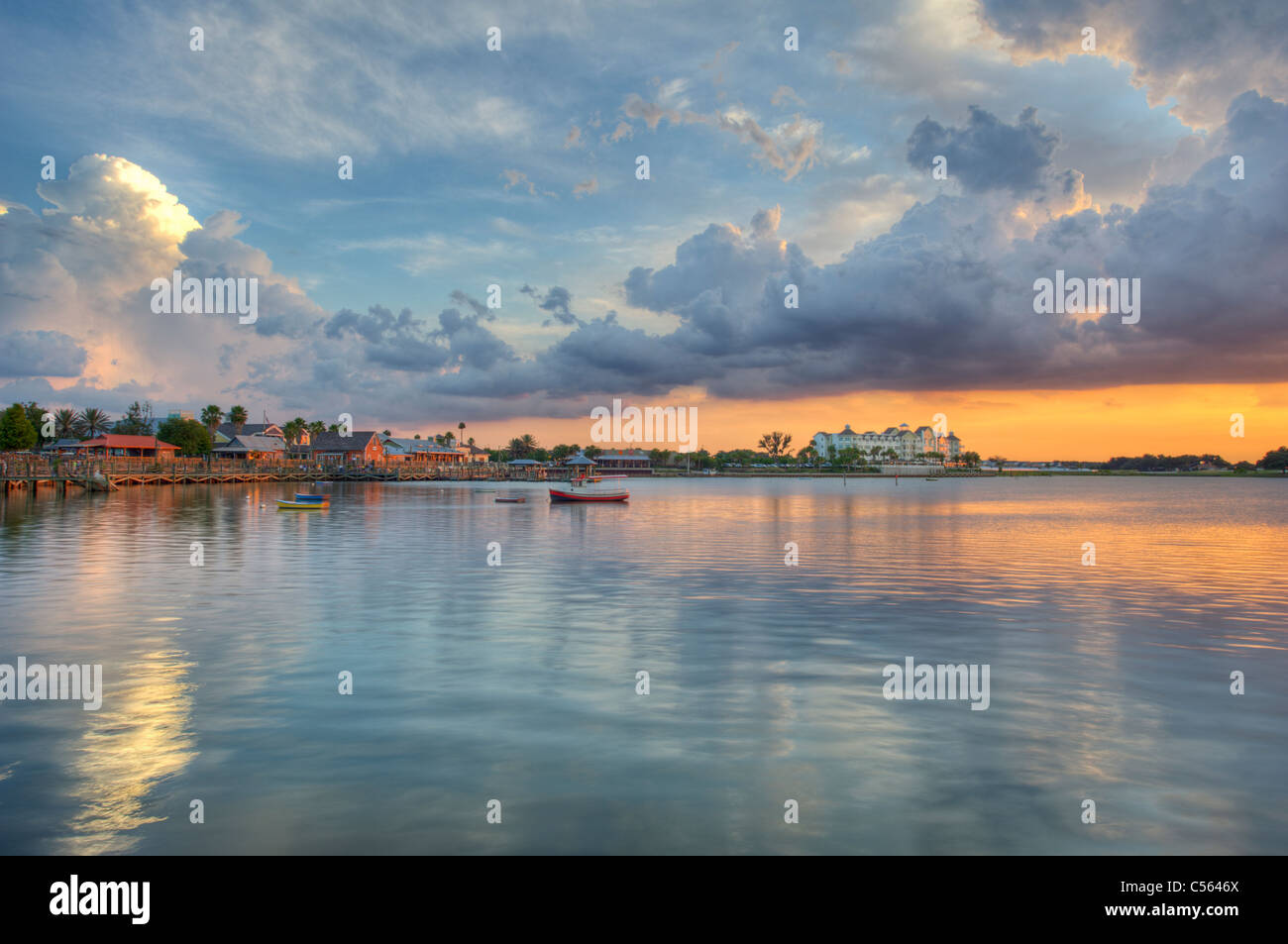 Florida Sunset USA Stock Photo - Alamy