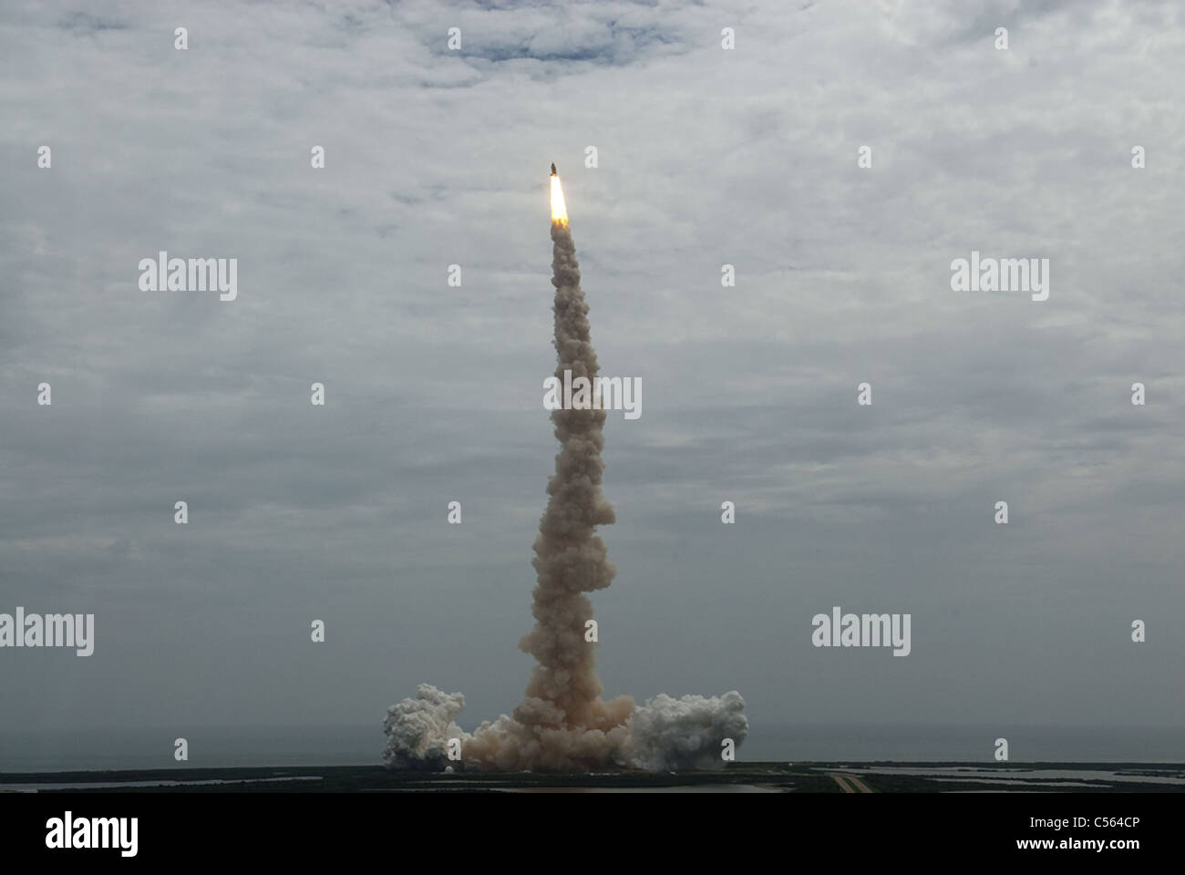 Atlantis STS-135 lifts-off on the final space shuttle mission at NASA's ...