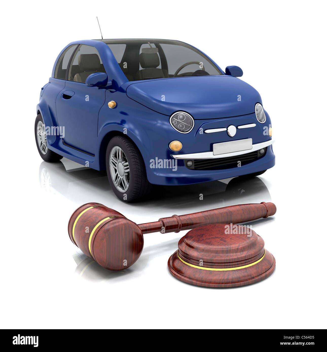 With front of a car as a Cut Out Stock Images & Pictures - Alamy