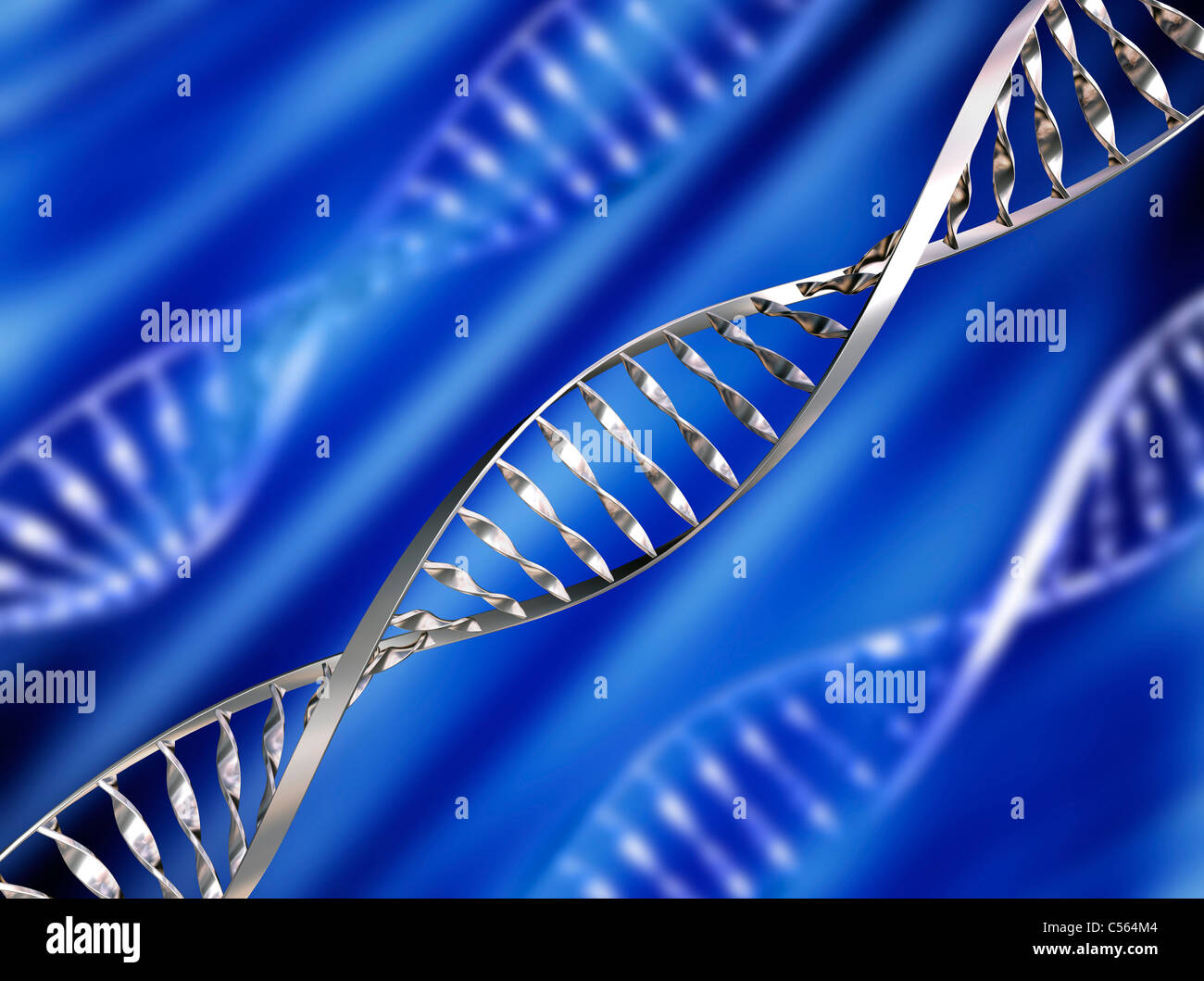 DNA strands on abstract background Stock Photo - Alamy