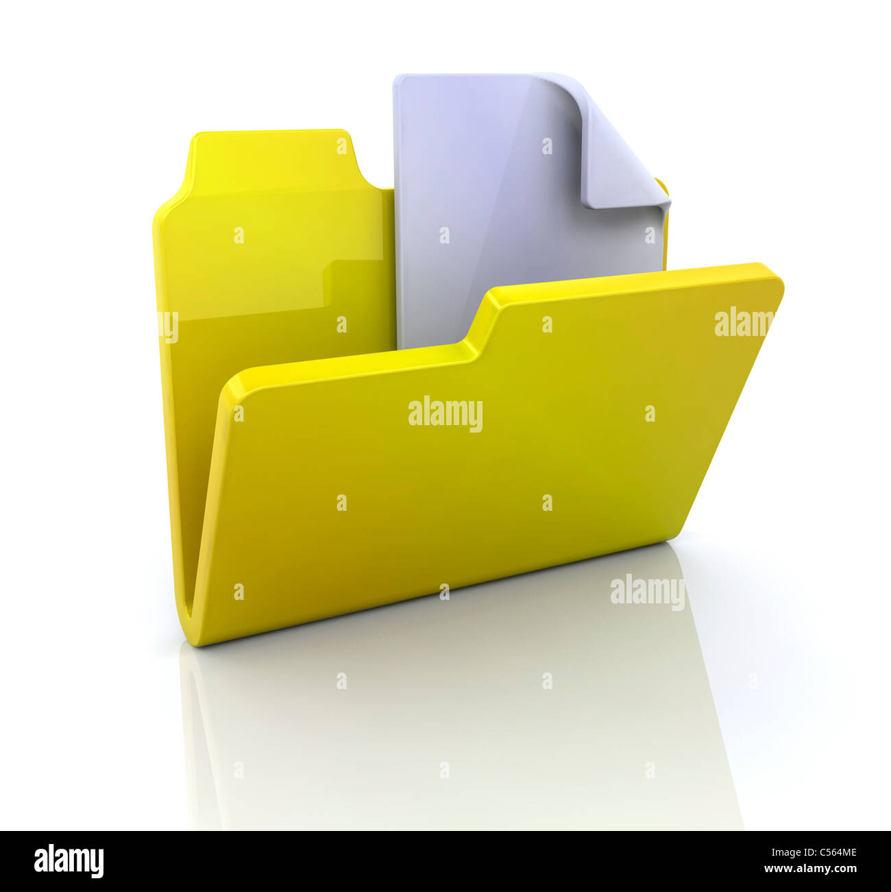 New folder icon hi-res stock photography and images - Alamy