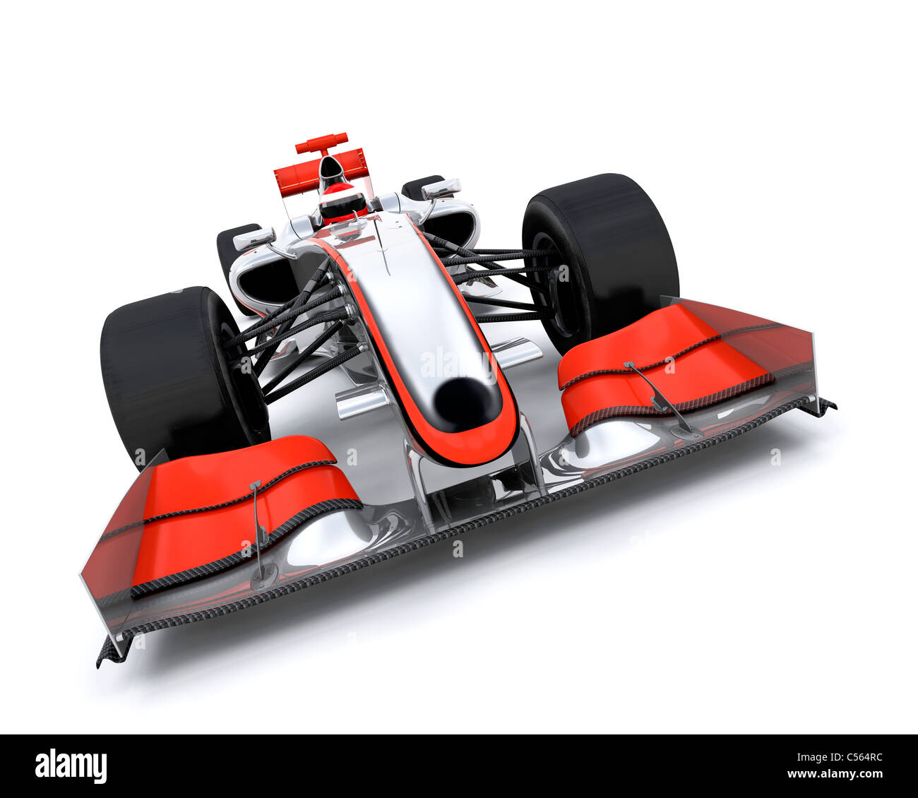 3d render f1 racing car hi-res stock photography and images - Alamy