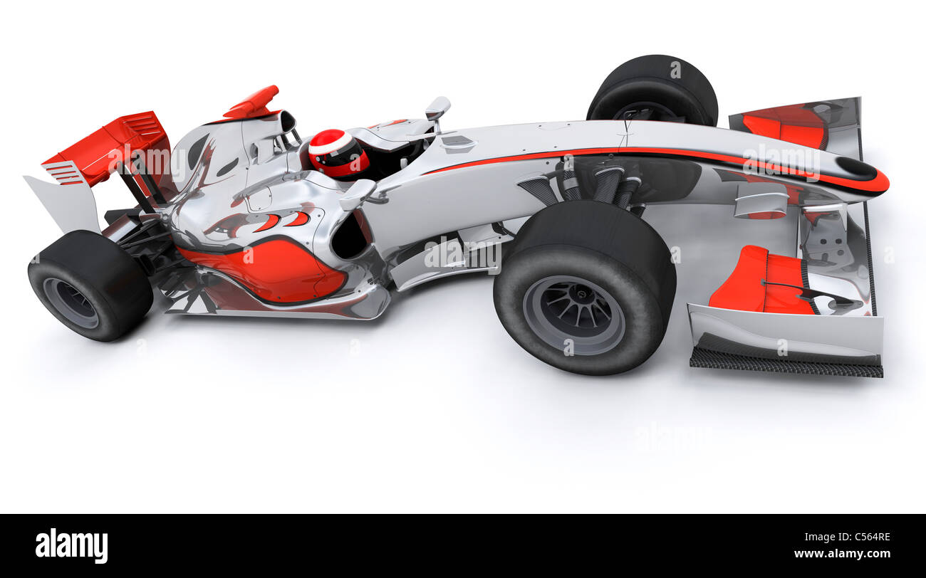 3d render f1 racing car hi-res stock photography and images - Alamy