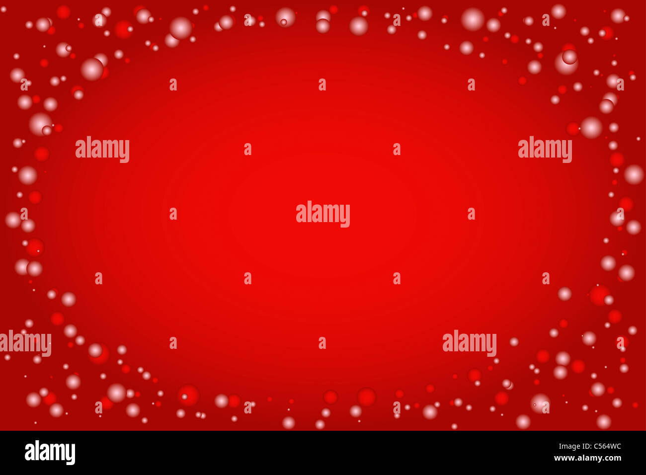 Abstract bubble border Stock Photo - Alamy