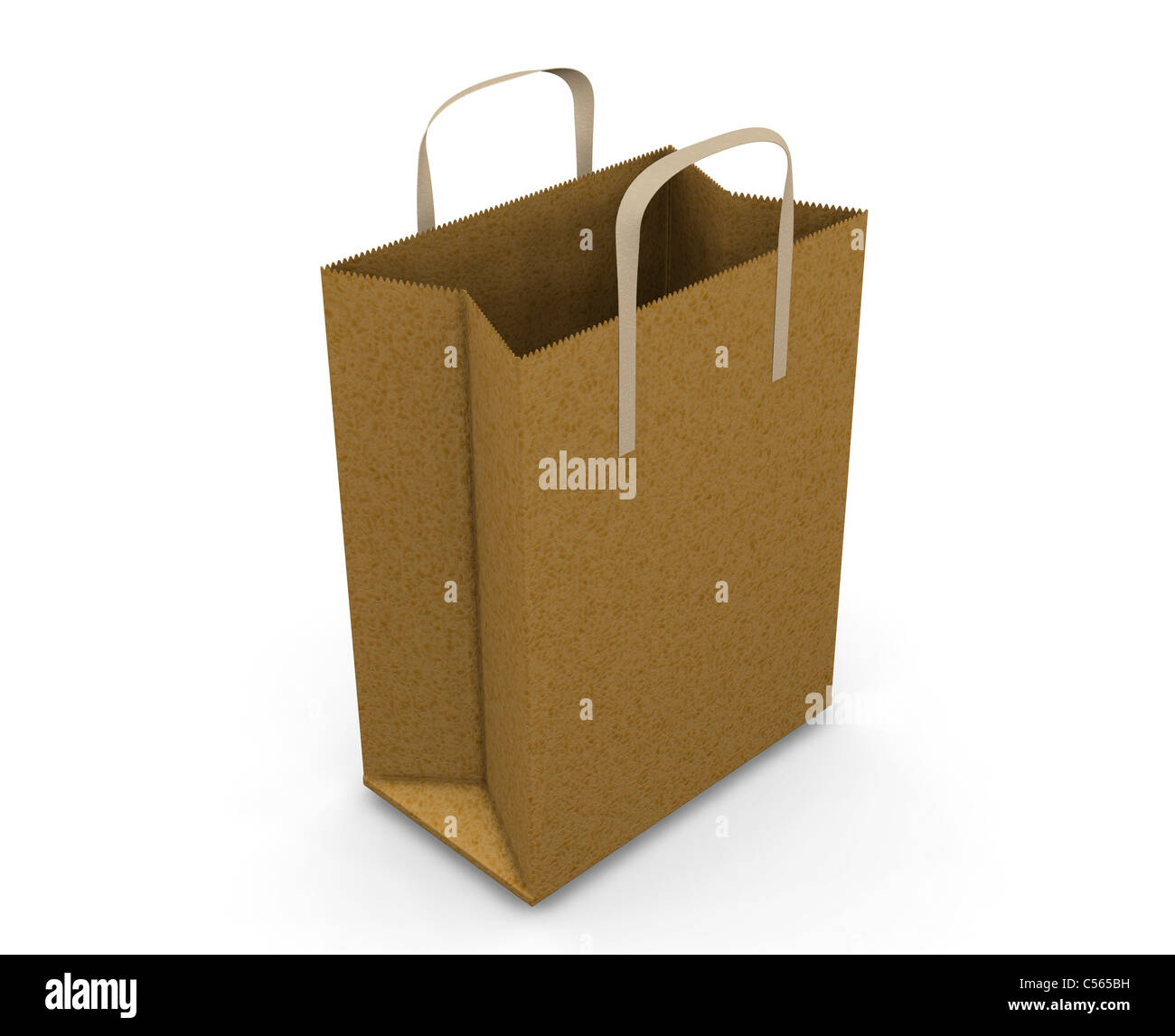 3D render of a shopping bag Stock Photo - Alamy