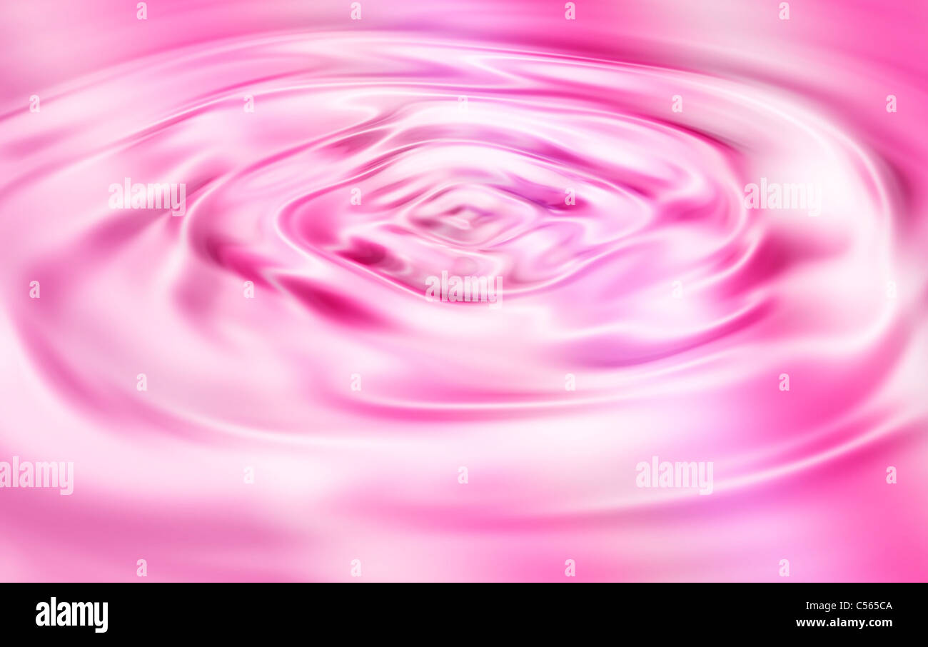 Pink water ripples Stock Photo - Alamy