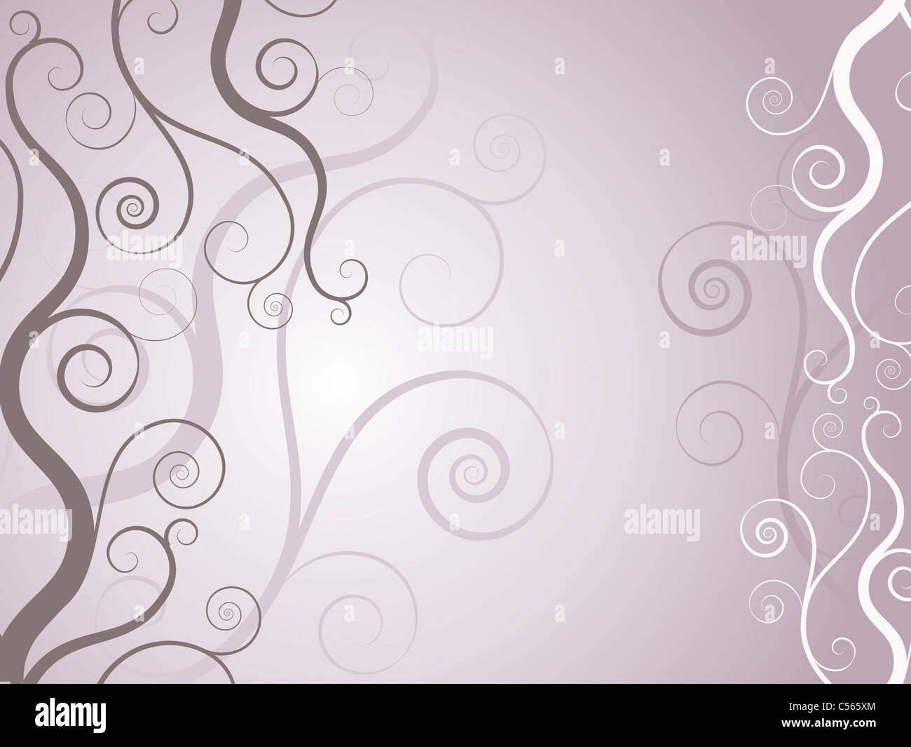 Background of decorative swirls Stock Photo - Alamy