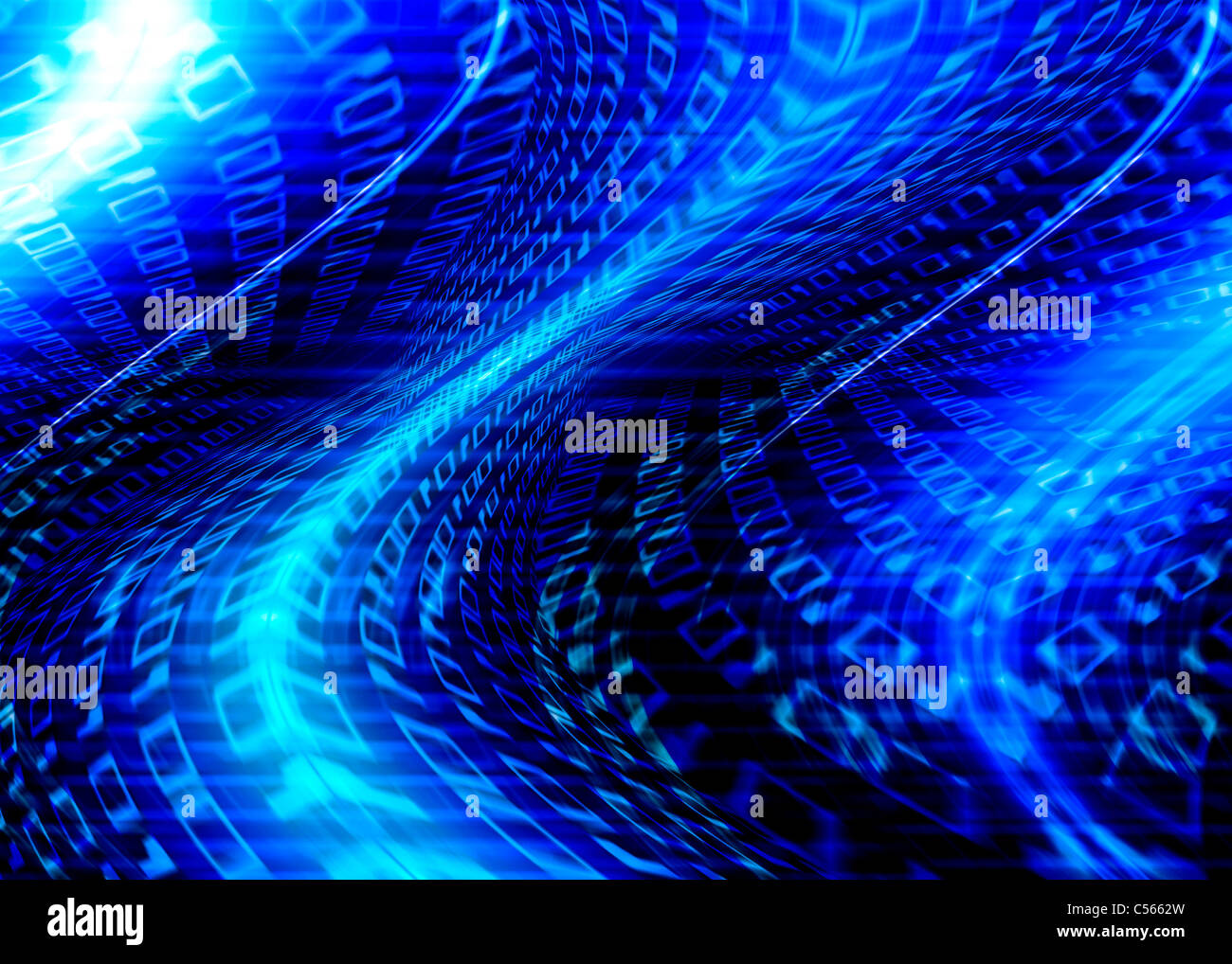Abstract background of binary code Stock Photo - Alamy