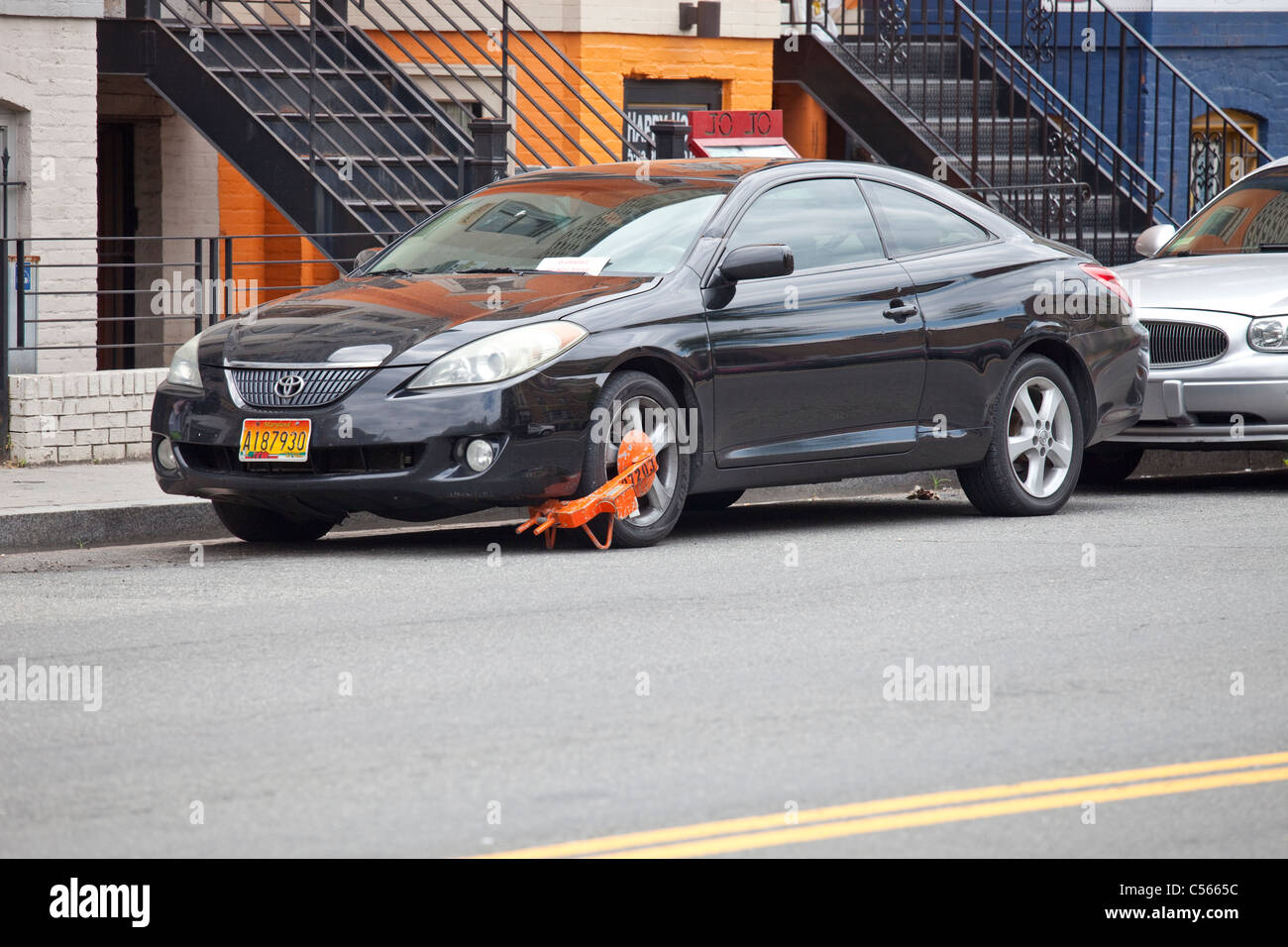 Car parking lock hi-res stock photography and images - Alamy