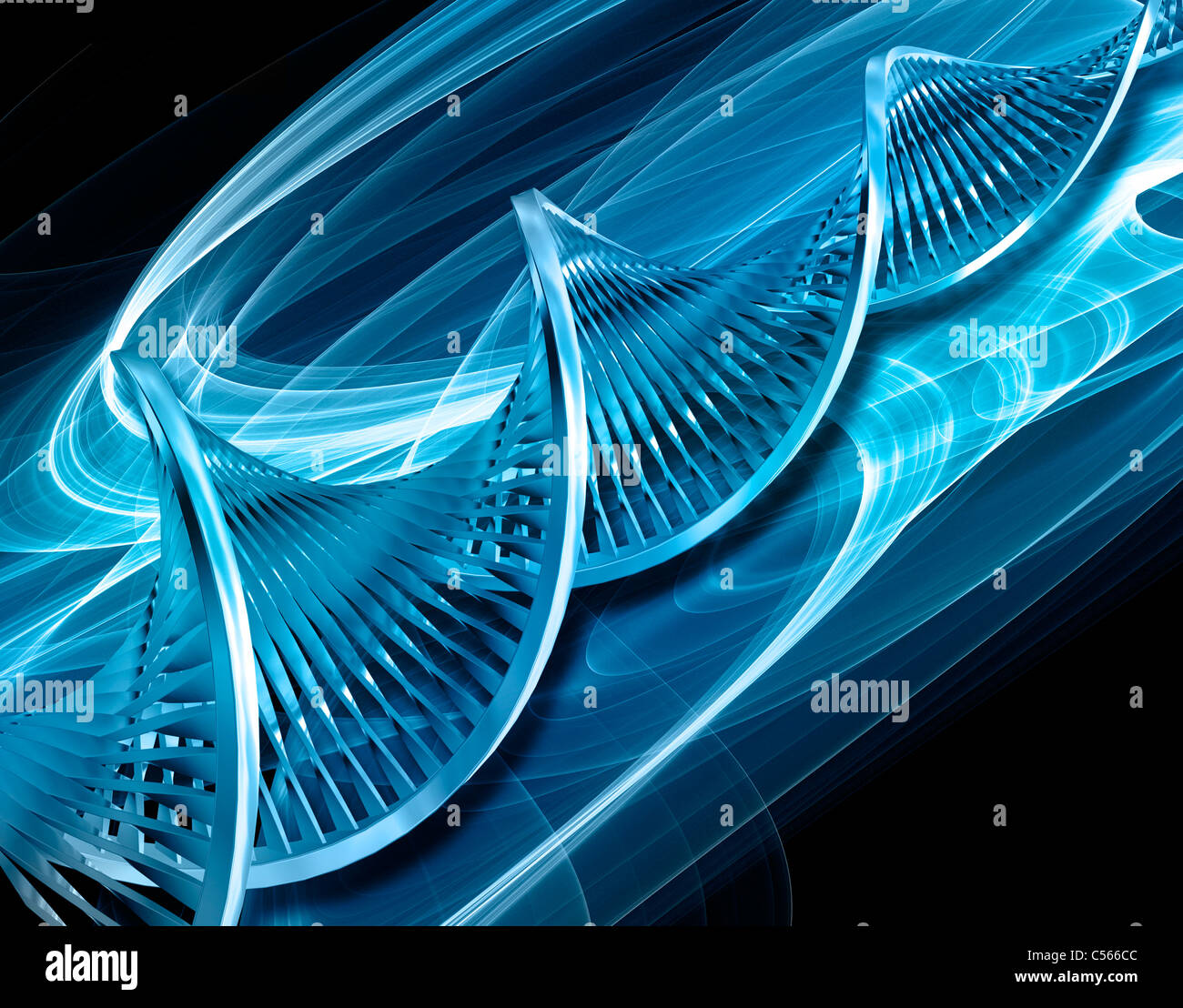 DNA strands on abstract background Stock Photo - Alamy