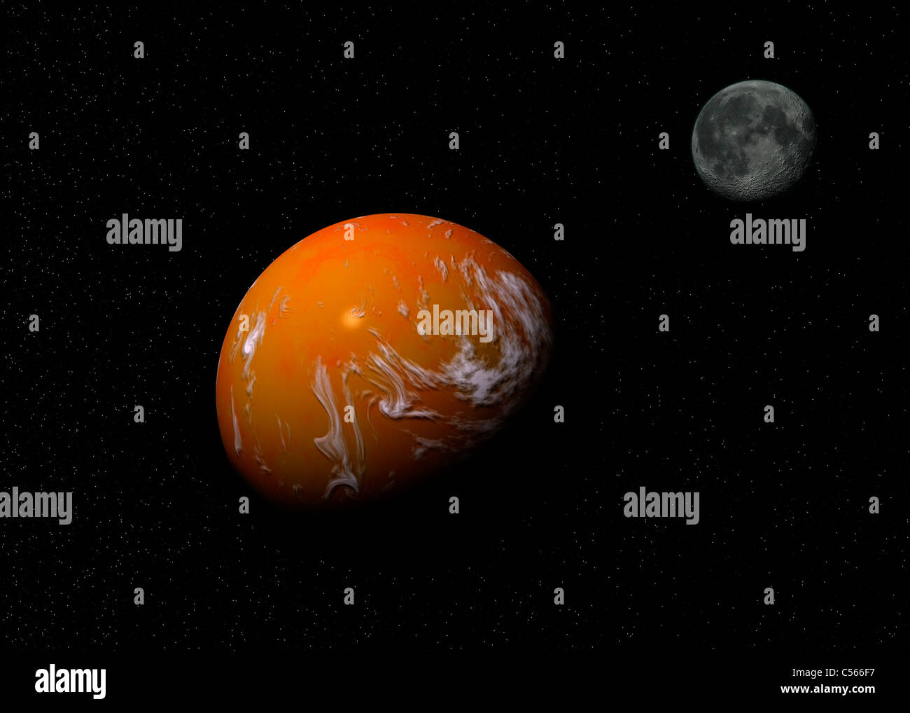 Planets in the solar system hi-res stock photography and images - Alamy