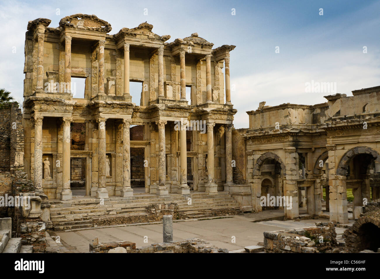 Library of Celsus, Ephesus, Turkey Stock Photo - Alamy