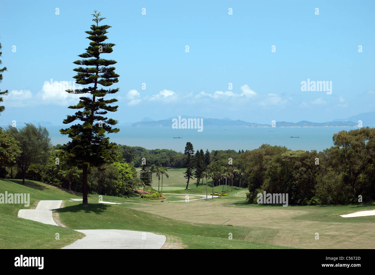 Macau Golf & Country Club at Coloane, Macau Stock Photo - Alamy
