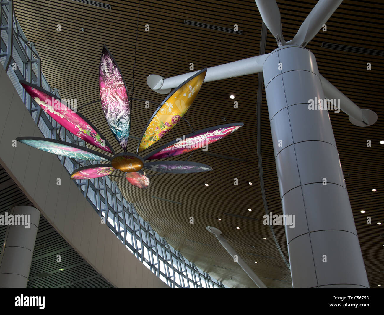 Kuala Lumpur International Airport KLIA interior Stock Photo - Alamy