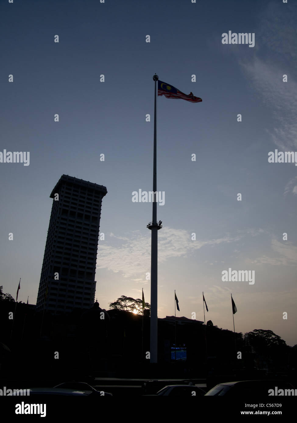 Merdeka square flag hi-res stock photography and images - Alamy