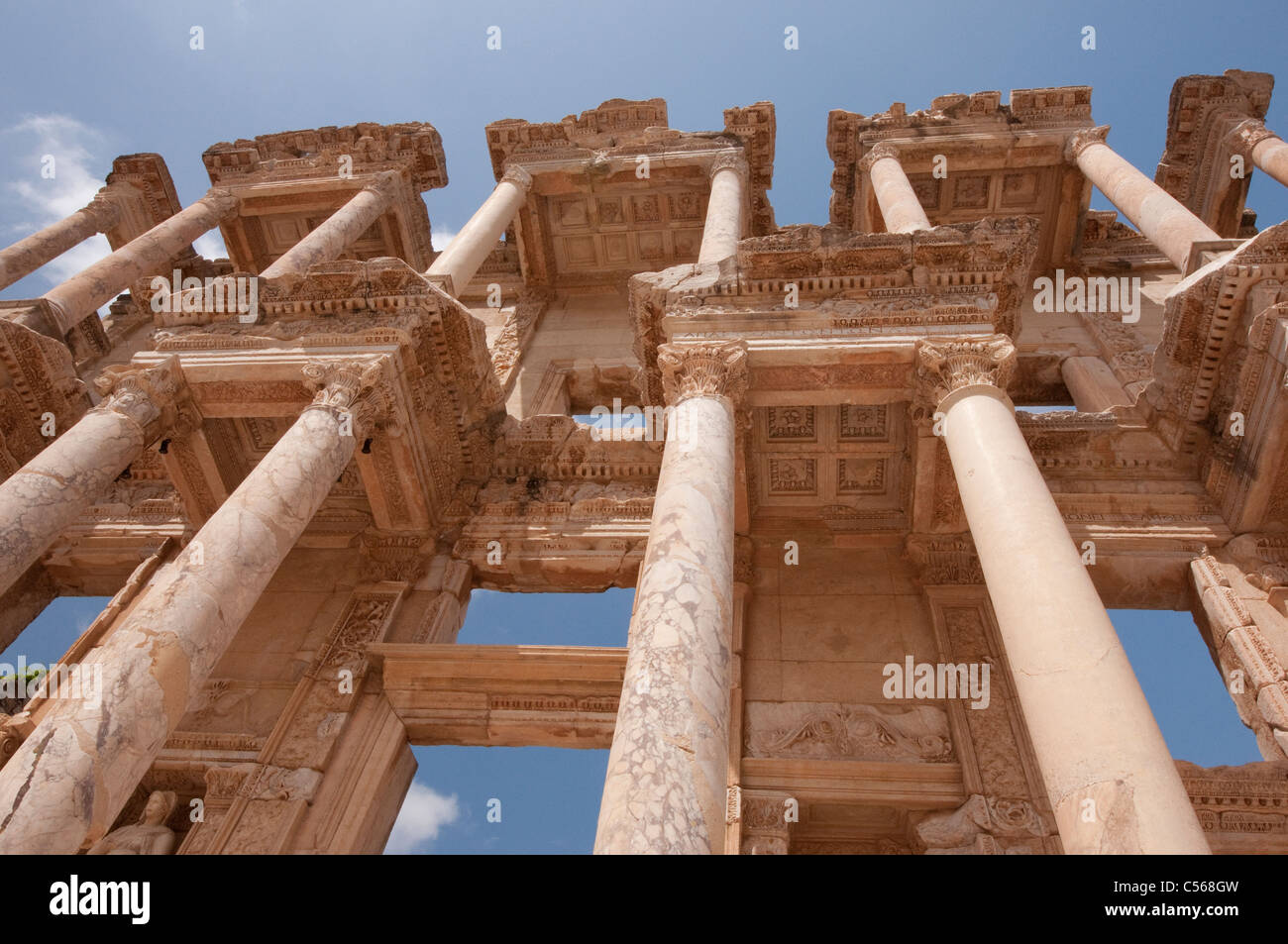 Library at Ephesus, Turkey Stock Photo - Alamy