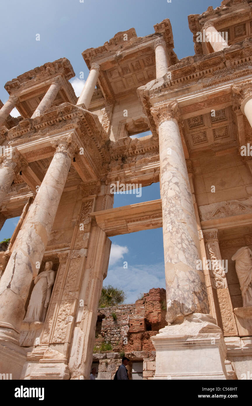 Library at Ephesus, Turkey Stock Photo - Alamy
