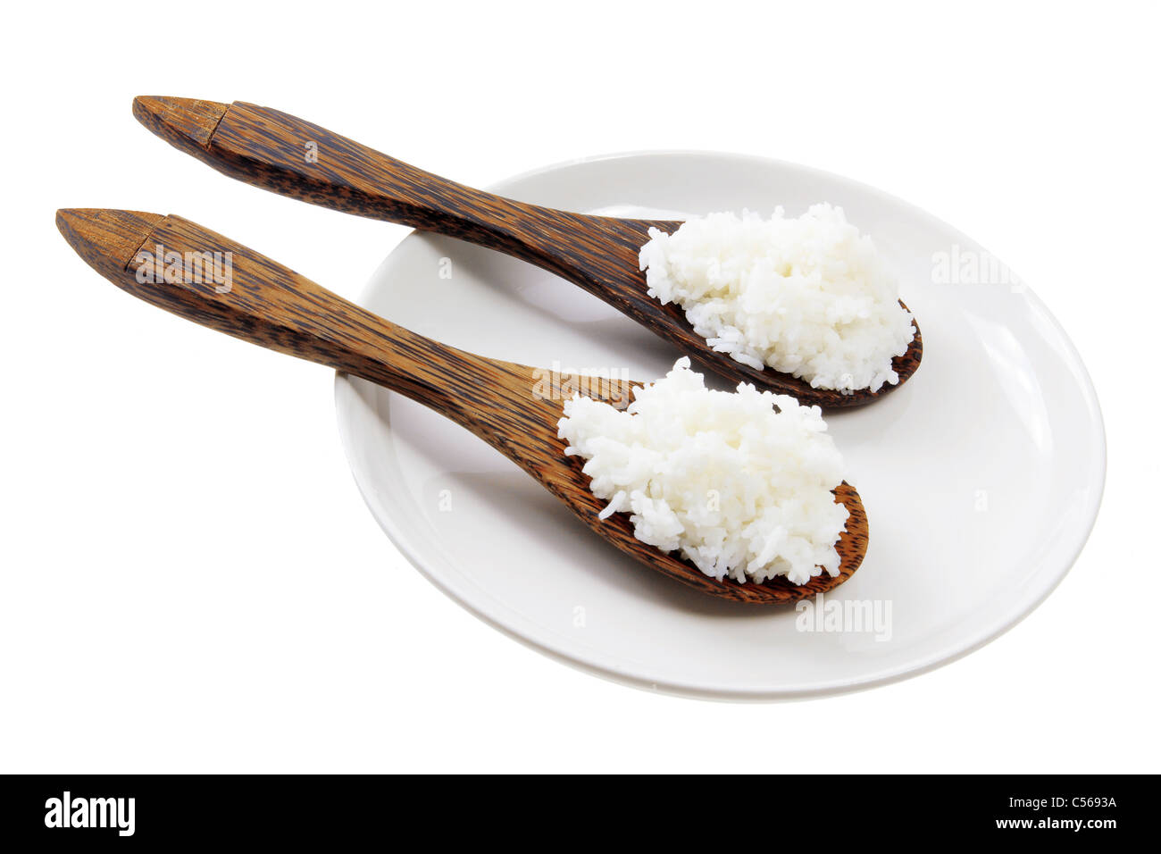 Spoons rice hi-res stock photography and images - Alamy