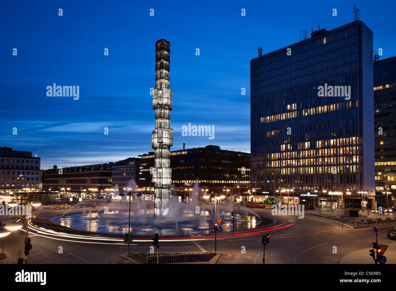 Sergels torg is the square in the center of Stockholm Stock Photo - Alamy