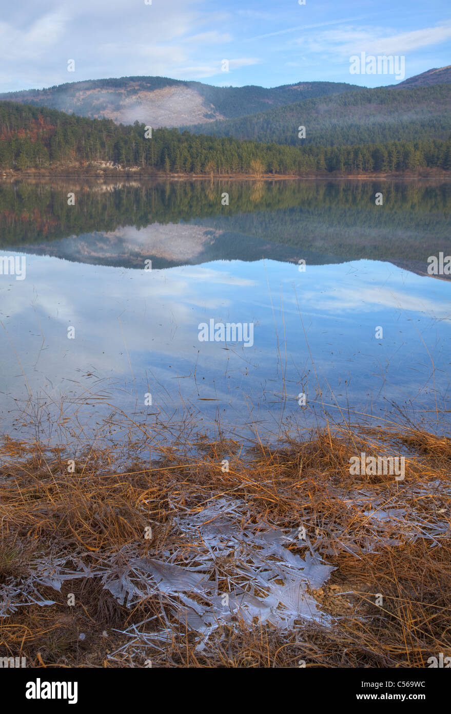 Palsko Lake, Pivka lakes, Slovenia Stock Photo - Alamy
