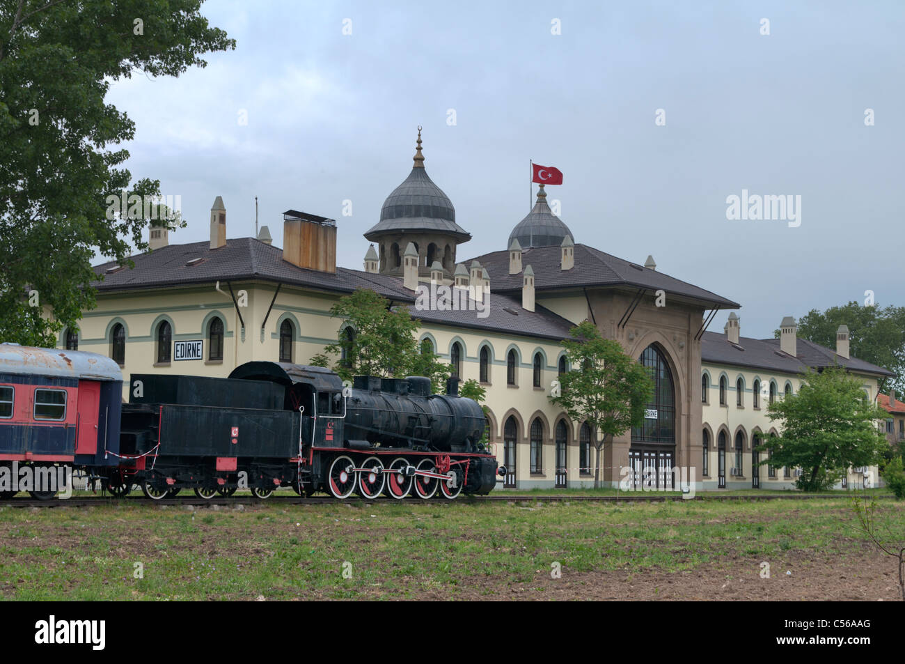 Karaagac train station hi-res stock photography and images - Alamy