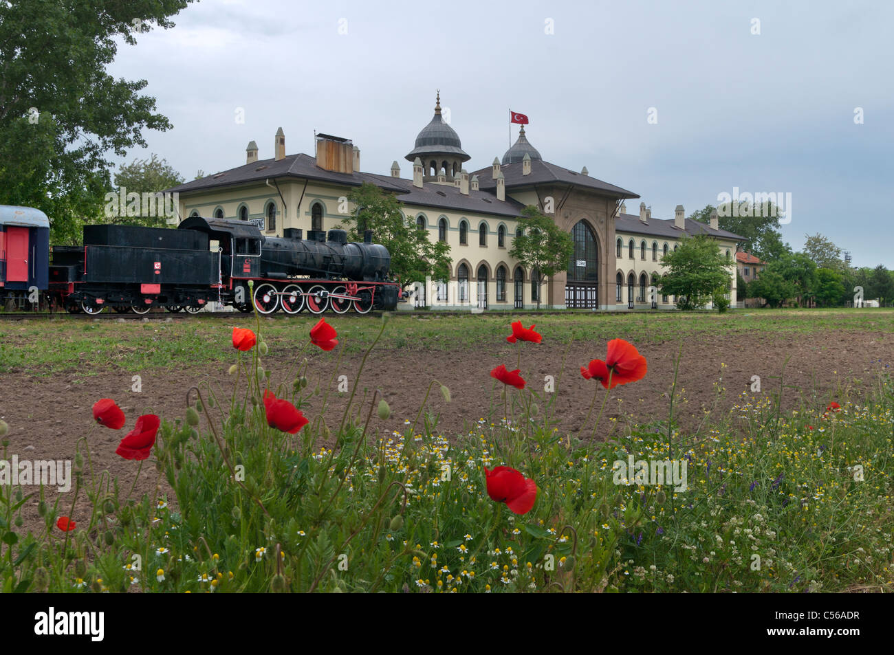 Karaagac train station hi-res stock photography and images - Alamy