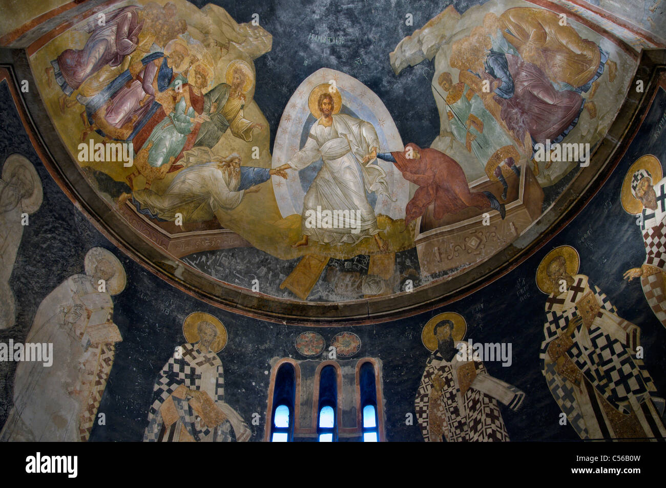 The Church of Holy Savior in Chora, Chora Museum,is considered to be ...