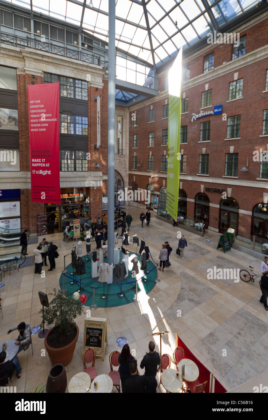 The Light, a large city centre leisure and retail complex, Leeds Stock ...