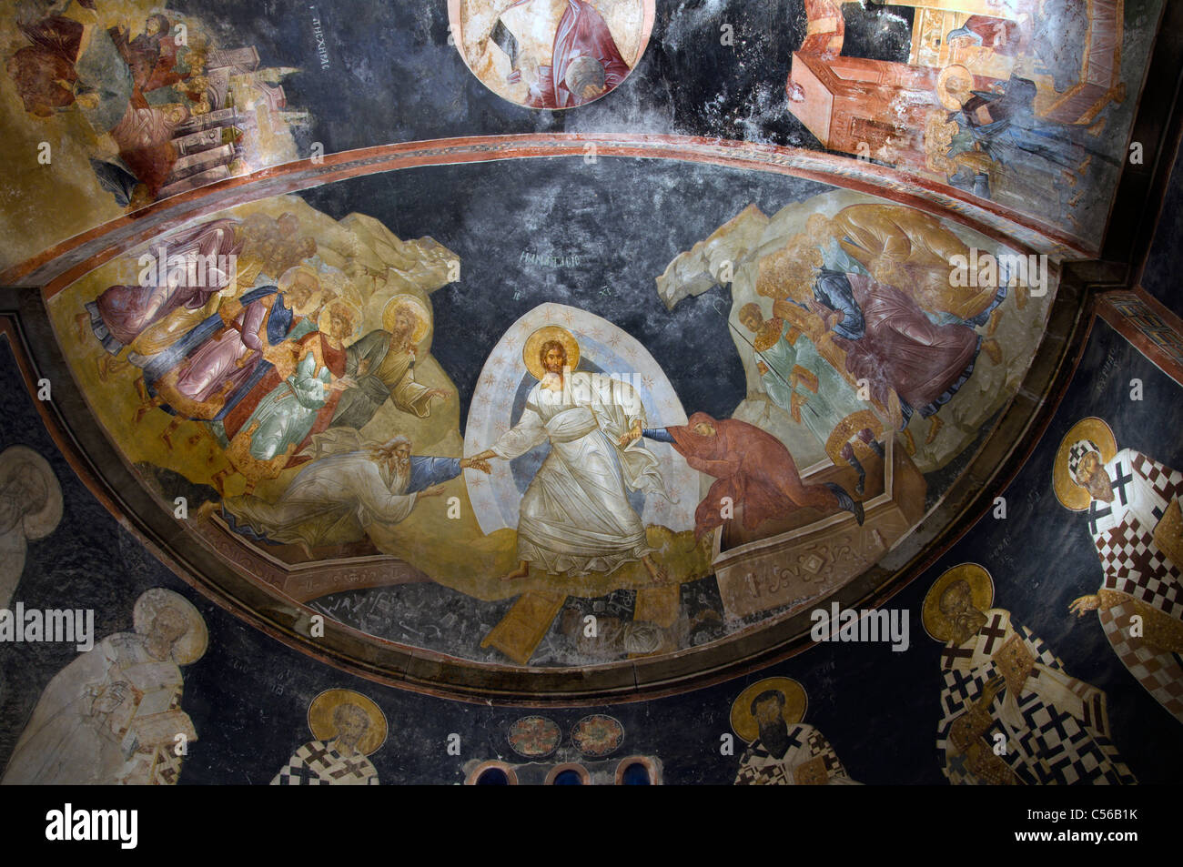 The Church of Holy Savior in Chora, Chora Museum,is considered to be ...