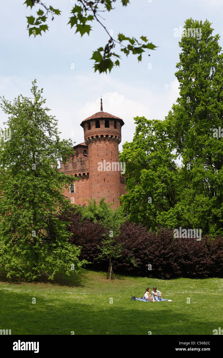 Medieval castle valentino park hi-res stock photography and images - Alamy