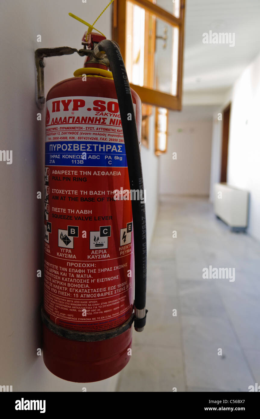 Hotel Fire Extinguisher High Resolution Stock Photography and Images ...